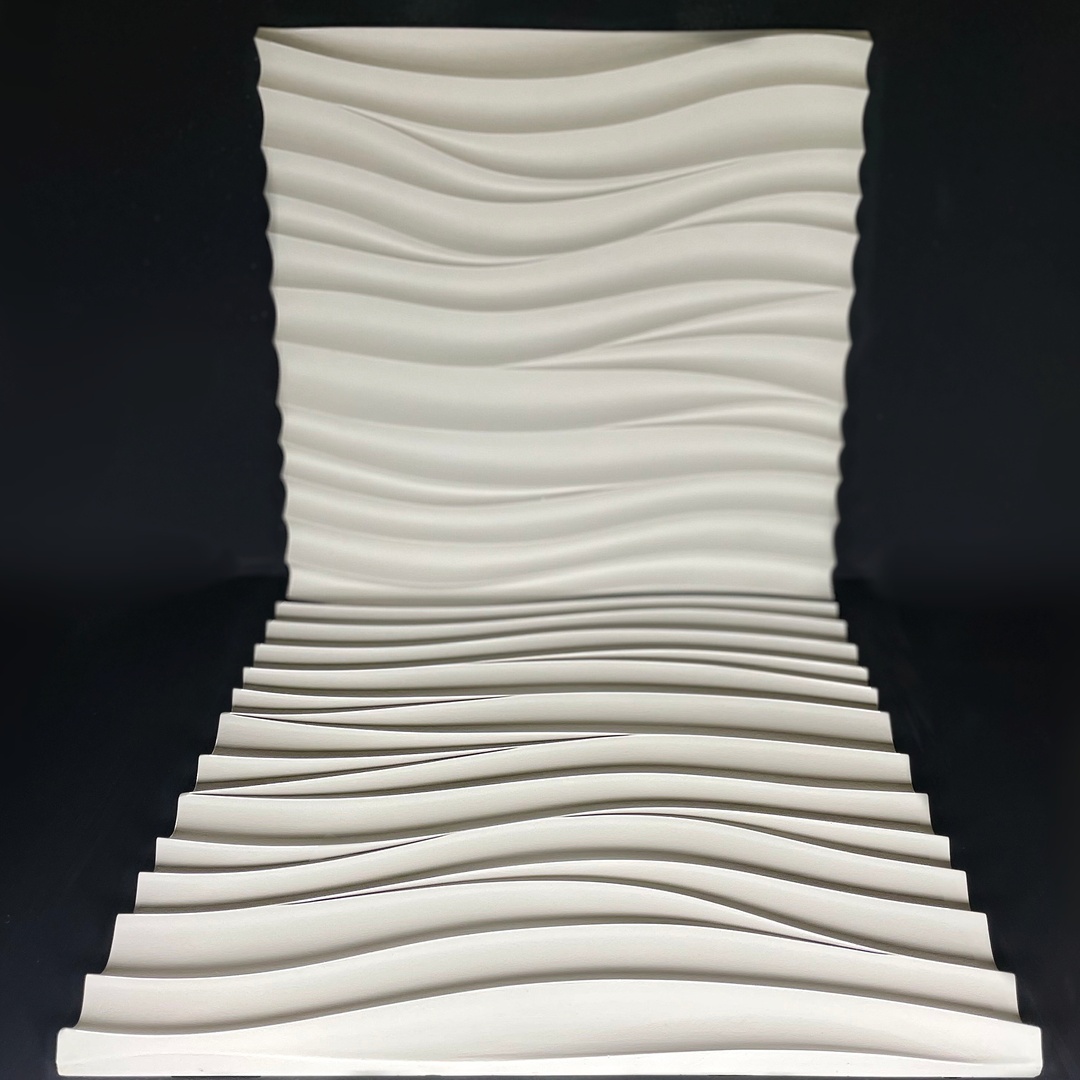 001. Wave Gobi 3D. | แผงผนังตกแต่ง — Nordic Wall Co. Ltd